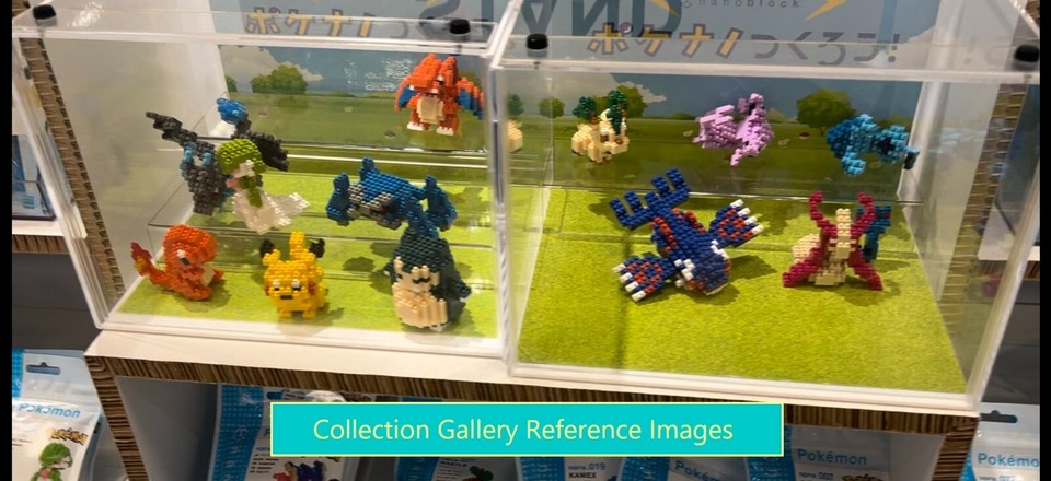 Pokemon Nanoblock Micro Sized Building Block Pikachu ,Eevee, Charizard ...