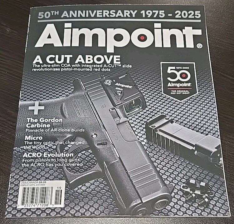 Aimpoint Magazine 50th Anniversary 2025 A Cut Above | eBay