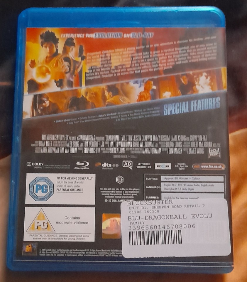DRAGONBALL EVOLUTION (BLU-RAY-2009) CHOW YUN-FAT | eBay UK