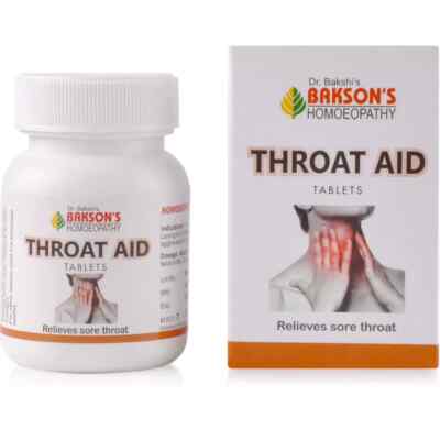 Bakson Throat Aid Tablets (75tab) Sore Throat, Laryngitis and ...