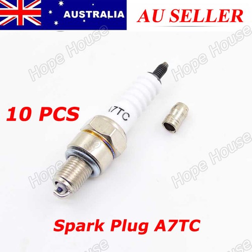 10 × Spark Plug A7RTC A7TC CR7HSA JGA7RTC Torch FOR GY6 Scooter Moped ATV BIKE | eBay