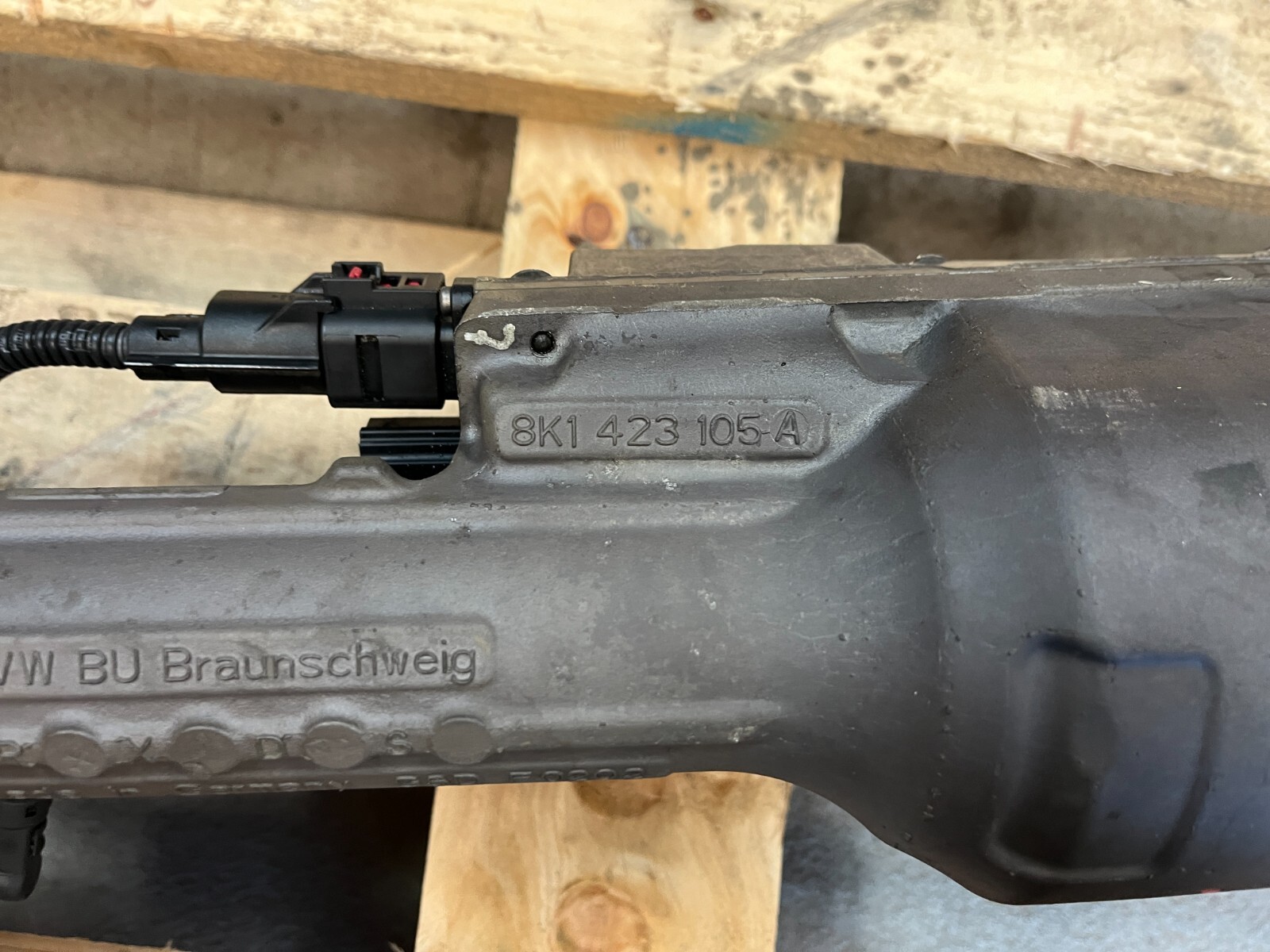 14+AUDI+RS5+B8+OEM+DYANMIC+STEERING+RACK+%26+PINION+8K1423055BM+95K+13 ...