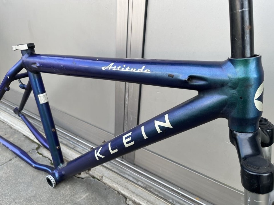 KLEIN Attitude Frame Set MTB with RockShox Duke Fork Aluminum Vintage ...