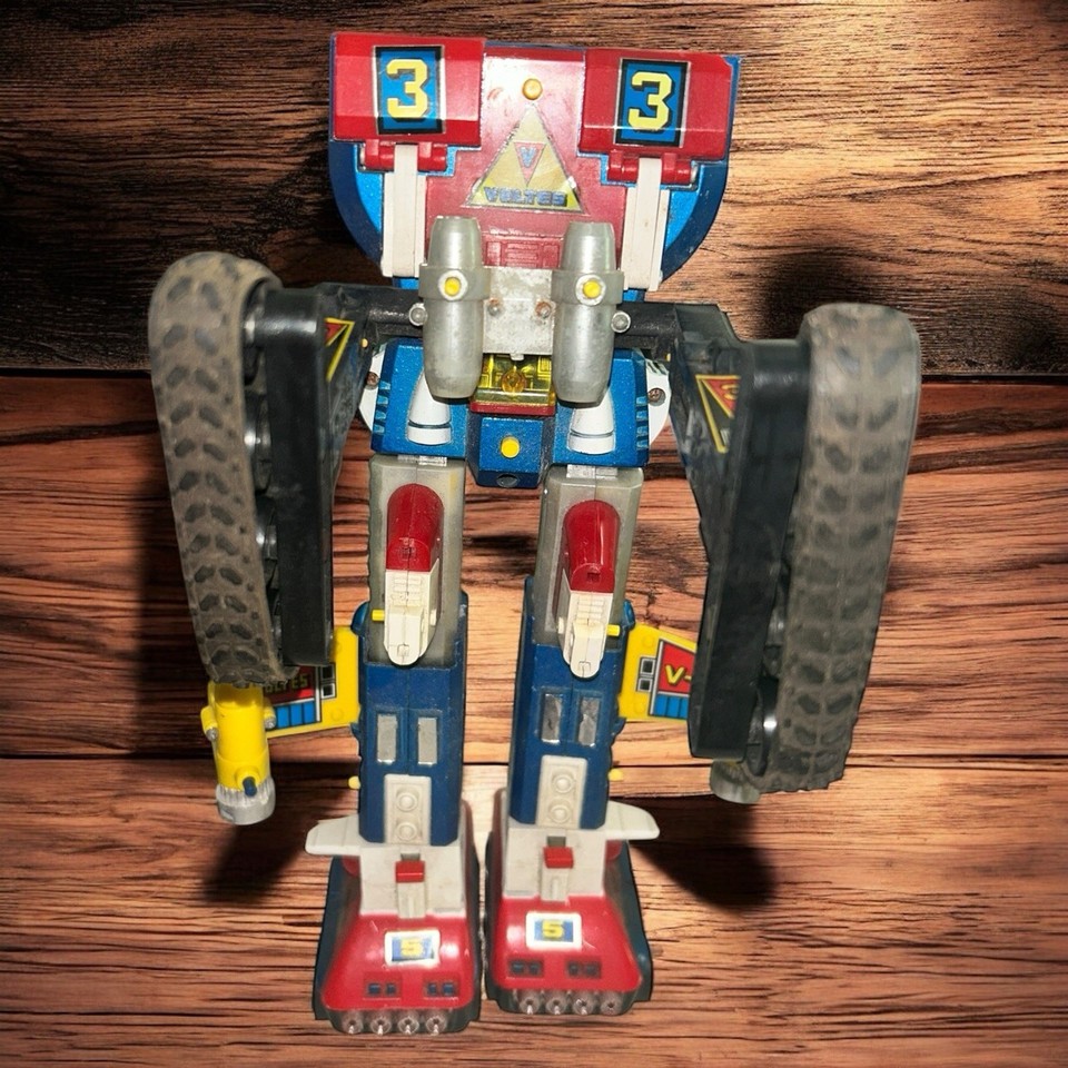 1982 Bandai GoDaikin Voltes V Die-Cast Vintage Robot Action Figure Toy ...