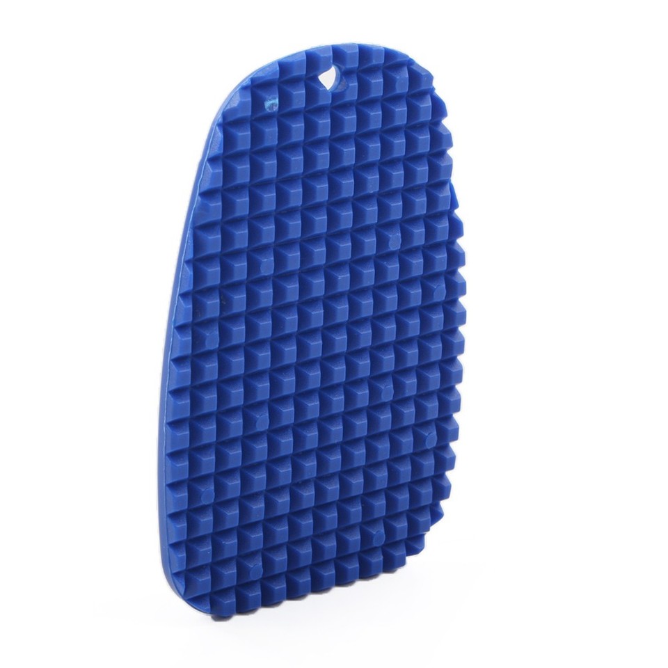 Universal Blue Motorcycle Kickstand Pad Side Stand Support Foot ...