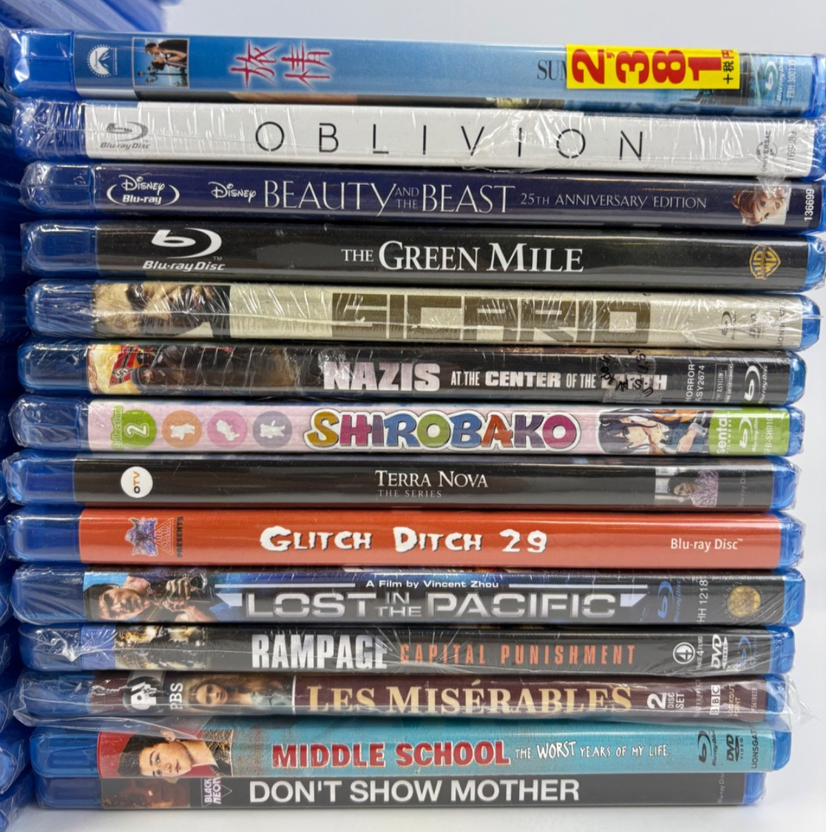 Blu-Rays Movies, New Sealed Lot of 35 *Please read description* | eBay