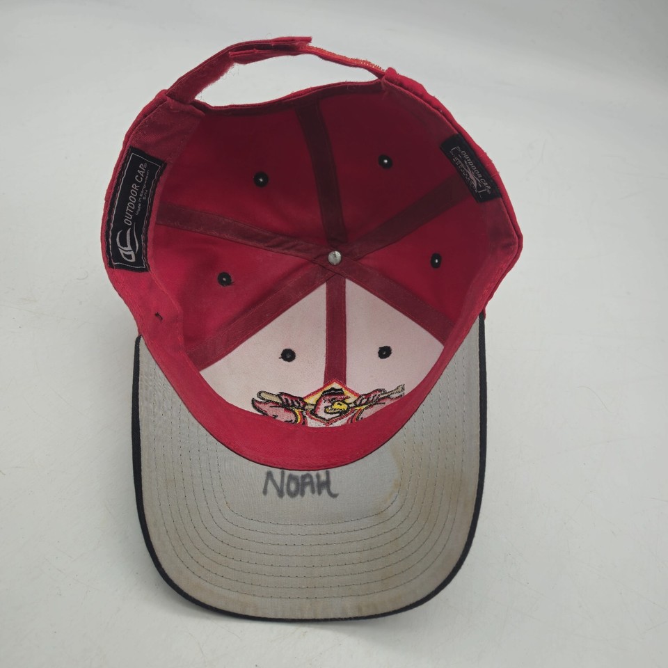 Rochester Red Wings Strapback Hat Baseball Cap Minor League MiLB Red ...