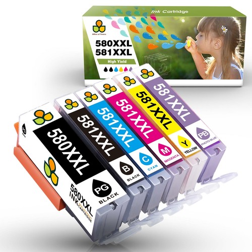 Tintenpatronen Druckerpatronen XXL für Canon Pixma TR7500 TS6100 TS9550 ...