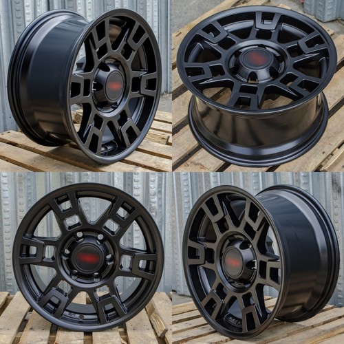 17x8 Wheels Fit Toyota 4Runner Fit Tacoma TRD 6x139.7 ET5 Matte Black ...