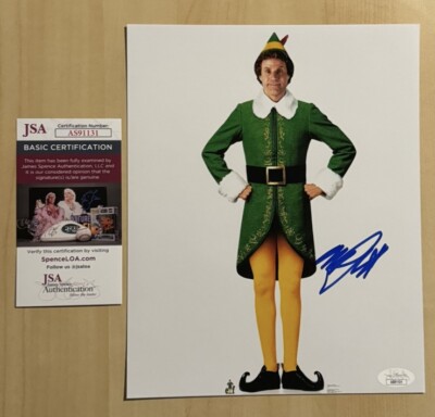 WILL FERRELL HAND SIGNED 8x10 PHOTO AUTOGRAPHED ELF ACTOR BUDDY RARE ...