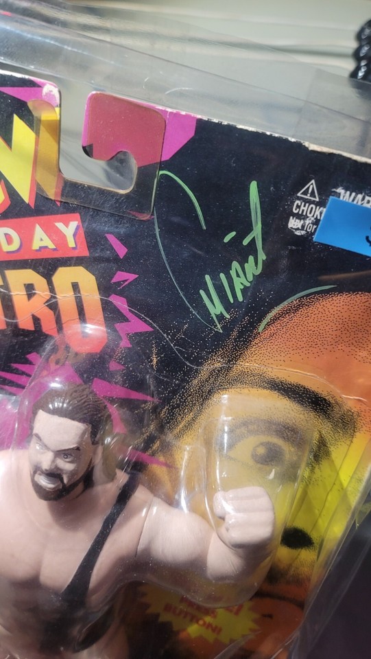 WWE WCW Giant Big Show Paul Wight Signed Figure AEW | eBay