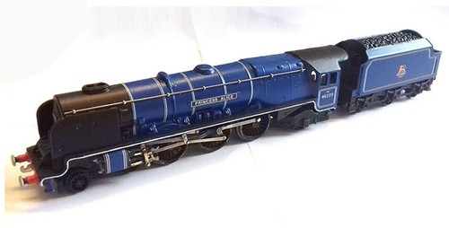 Hornby dublo 3 rail Princess Alice in BR blue No. 46223 | eBay UK
