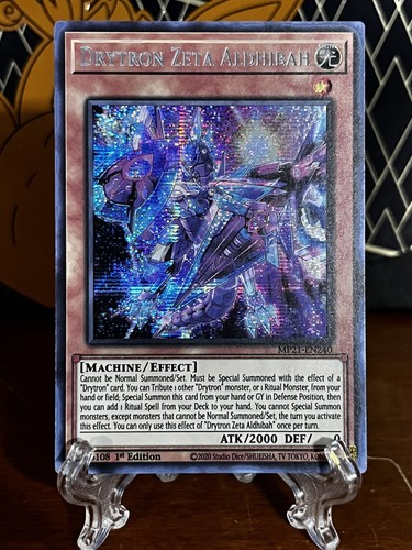 Yugioh! Drytron Zeta Aldhibah - MP21-EN240 - Prismatic Secret Rare ...