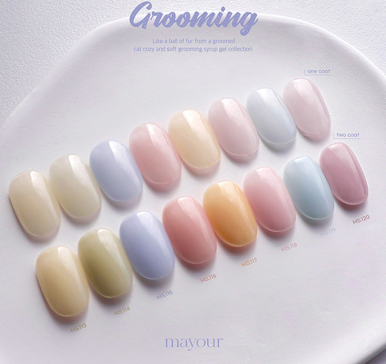 [mayour] Grooming Syrup Gel nail Collection 8 Colors K-Beauty | eBay