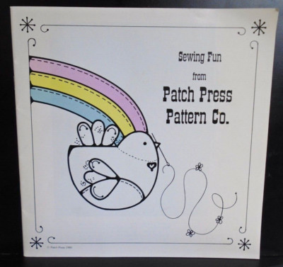 Vintage - Sewing Fun from Patch Press Pattern Co. 1980 - Catalog | eBay