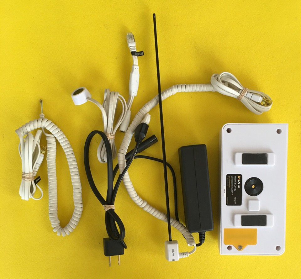 Invue Security 18V 4-Port Pod With Mini Puck EC9490W EC9468W EC9487-W ...