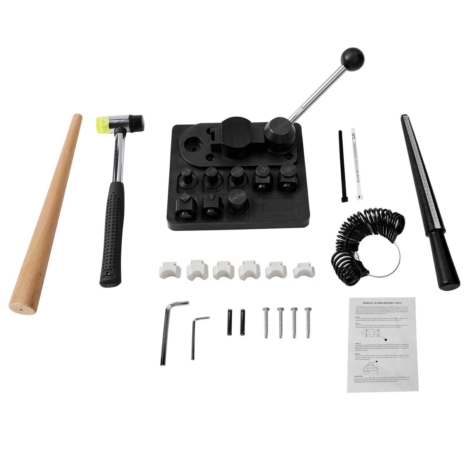 Ring Bending Machine Ring Bender Making Tool Kit Multi-Functional ...