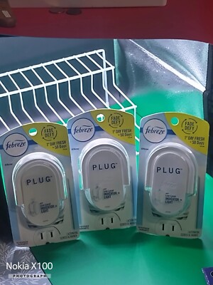 Febreze Plug Starter Kit (Pack of 3), White. 1O | eBay