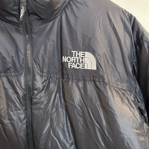 VTG The North Face Nuptse Black 700 Jacket Puffer Down Glossy Black 96 ...