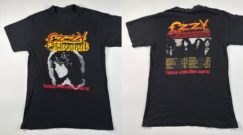 New Vintage 1992 Ozzy Osbourne tour Gift For Fans Unisex S-5XL Shirt ...