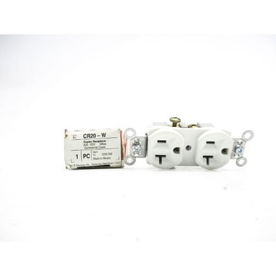 PASS & SEYMOUR CR20-W 125V 20A NSMP | eBay