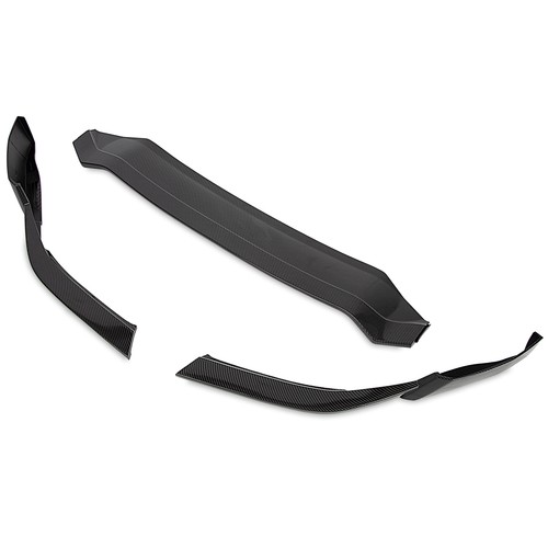 Carbon Fiber Style Front Bumper Splitter Lip Spoiler For 2016-2018 ...