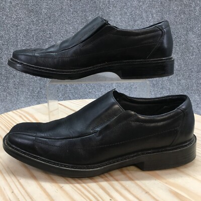 Bostonian Shoes Mens 10 M Loafers Slip On Square Toe Comfort Black ...
