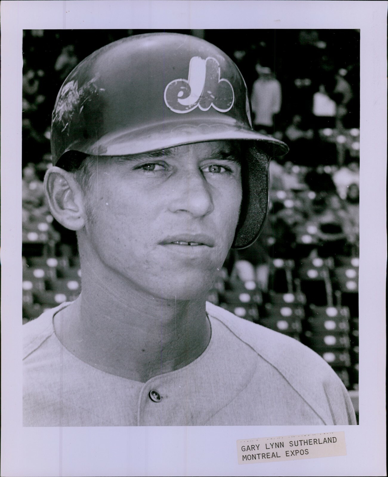 LG795 Original Ron Mrowiec Photo GARY SUTHERLAND Montreal Expos ...