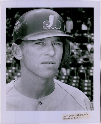 LG795 Original Ron Mrowiec Photo GARY SUTHERLAND Montreal Expos ...