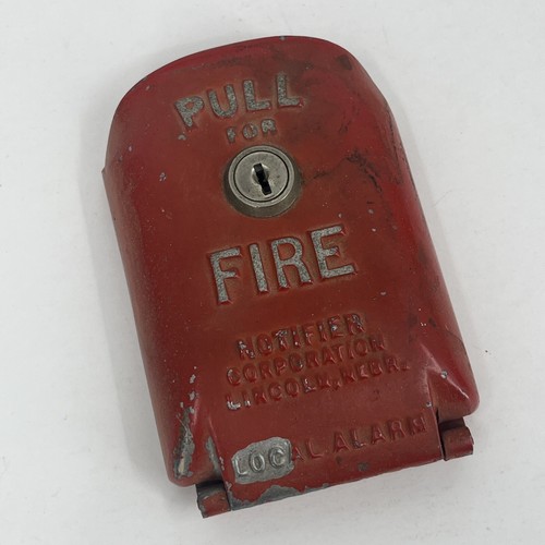 Vintage Old Station Call Box Pull For Fire Local Alarm Notifier BG1 ...