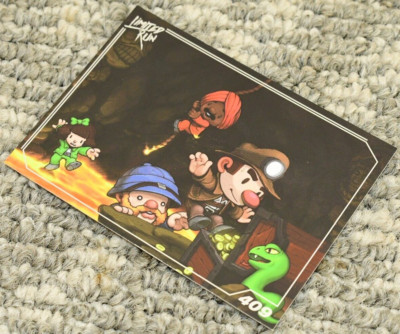 Limited Run Games Trading Card - Spelunky - 409 LRG - Silver - MINT | eBay