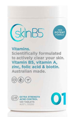SkinB5 Extra Strength Acne Control Tablets 120 | eBay Australia