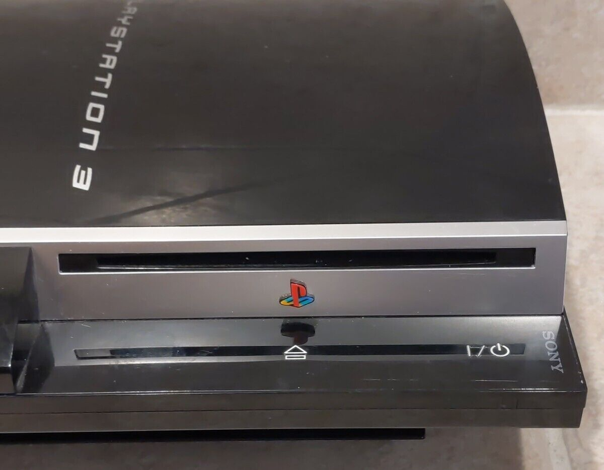 Sony Playstation PS3 Fat CECHG01 40GB Video Game Console Power Cord ...