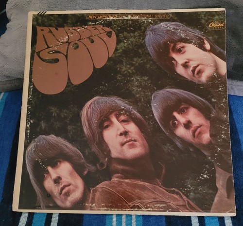 Beatles Rubber Soul Capitol Record Club LP 1969 ST-82442 | eBay