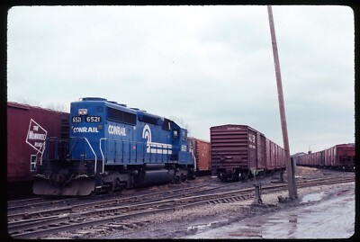 Original Rail Slide - CR Conrail 6521+ Green Bay WI 2-28-1981 | eBay