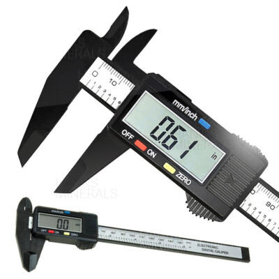Digital Caliper 6" 150mm Micrometer LCD Gauge Vernier Electronic ...