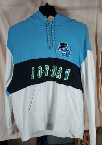 Jordan Racing Hoodie Color: University Blue/White/Black/Volt | eBay