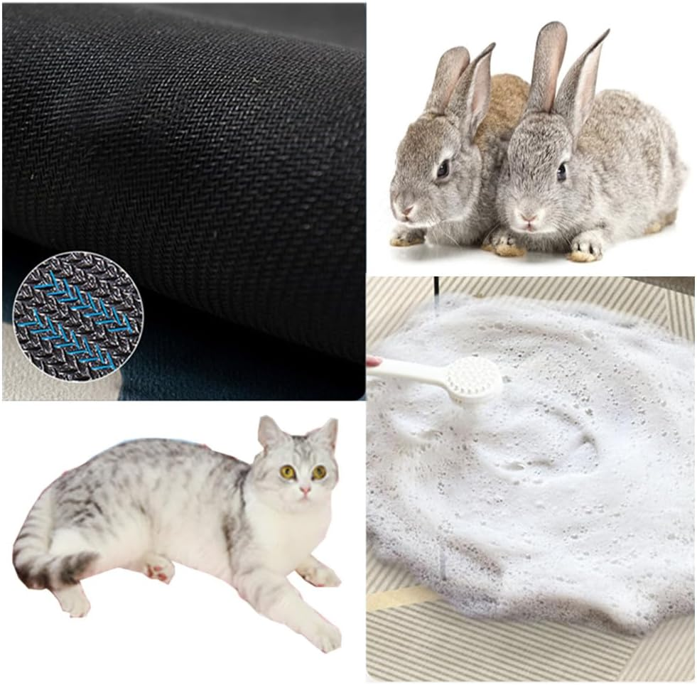 Rabbit Litter Box Mat, Pig Liners, Washable Reusable Large Rabbit ...
