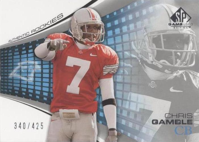 2004 SP Game Used Edition - Authentic Rookies Chris Gamble #102 /425 ...