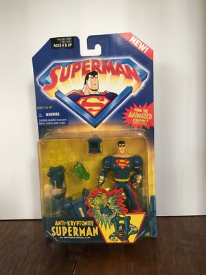 Anti Kryptonite Superman 5" Action Figure from Animated Show 2001 ...