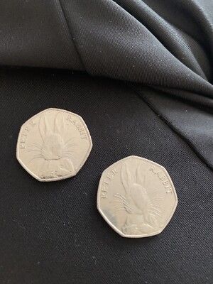 Very Rare Half Whisker Peter Rabbit 50p Coin Beatrix Potter 2016 | eBay UK
