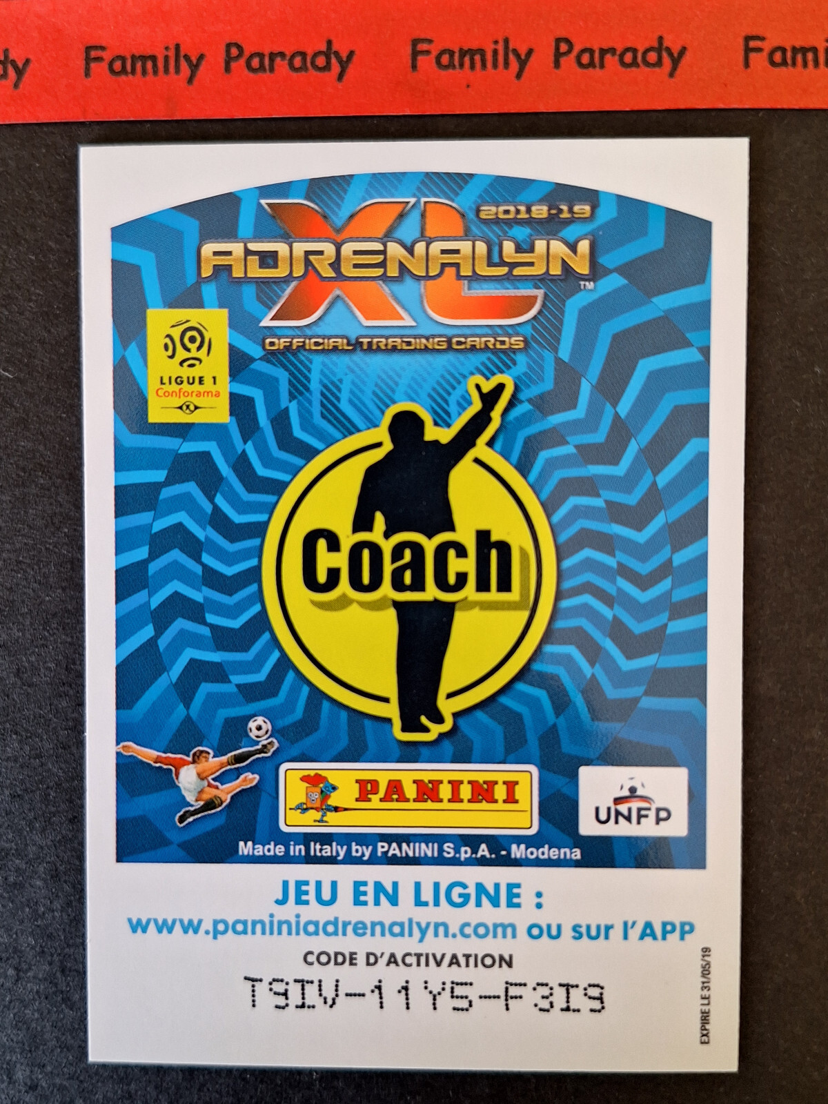 Christophe Galtier 476 Coach Card Panini Adrenalyn Foot France Ligue 1 ...