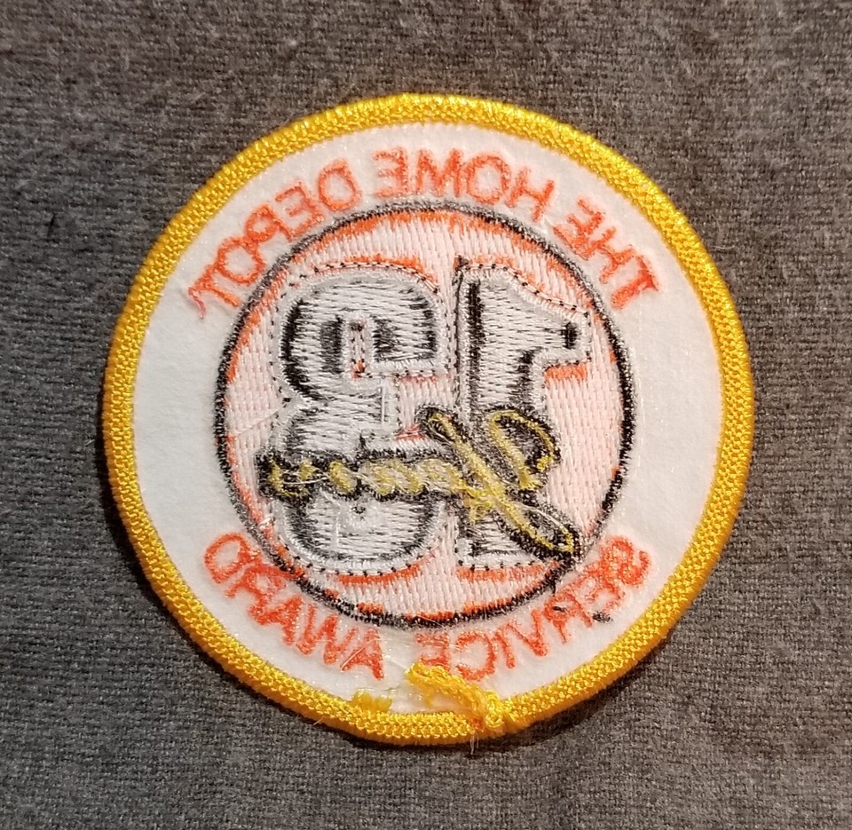 LMH PATCH Badge HOME DEPOT Customer Merit 13 YEARS SERVICE AWARD Year 2 ...