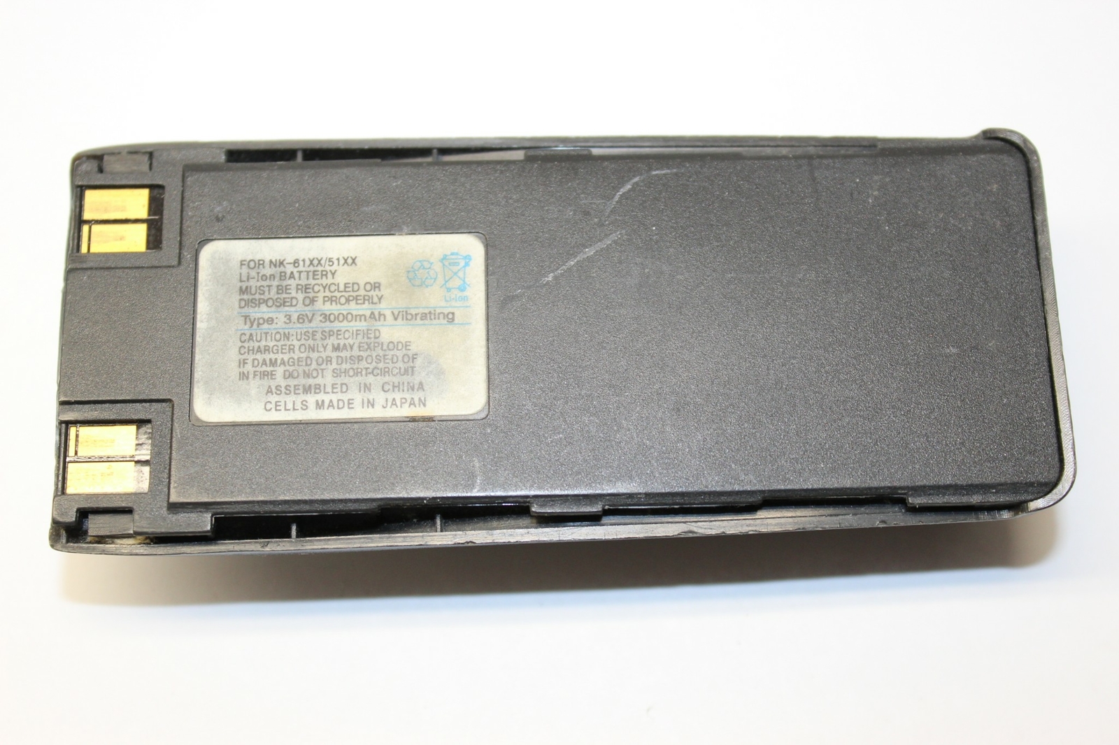 Li-Ion Cellphone Battery 3.6V 3000mAh Replacement for Nokia 5110 6110 ...