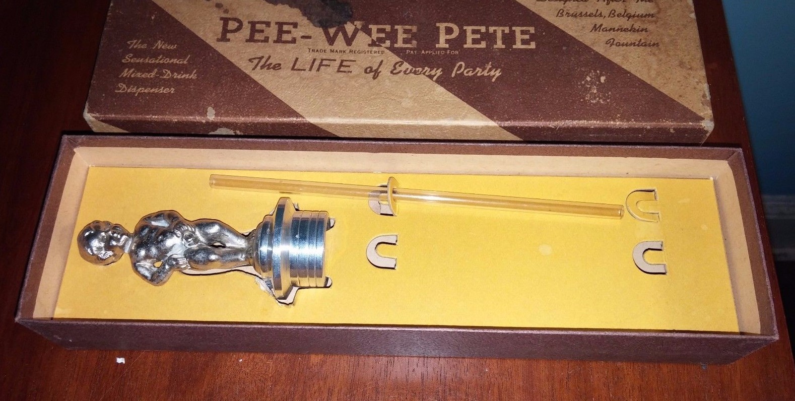 Pee Wee Pete The Life Of Every Party Beer Dispenser Vtg 1960's | eBay
