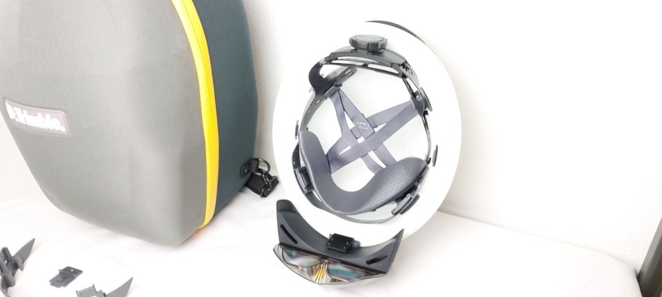 Trimble XR10 mobiWAN_TR Mobilus HoloLens 2 Full Brim Hardhat Headset | eBay