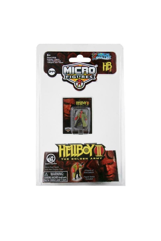 World's Smallest Micro Figures Universal Horror Hellboy Michael Myers ...