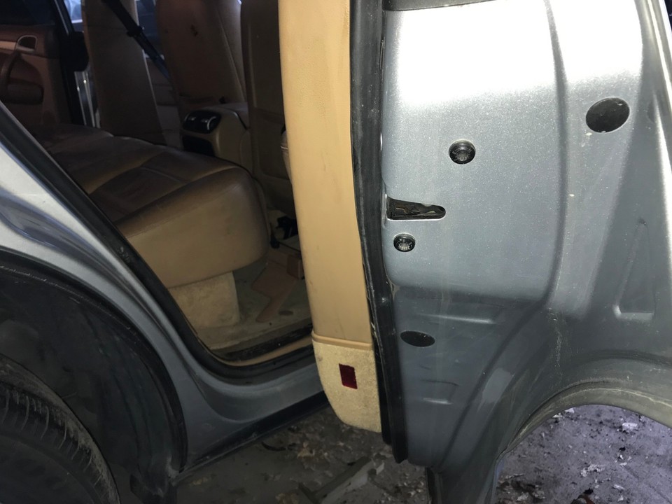 2003 2004 2005 2006 PORSCHE CAYENNE RIGHT REAR DOOR LOCK LATCH WITH ...