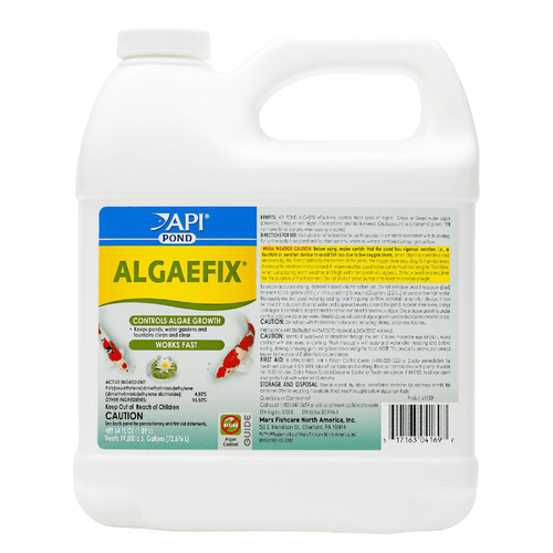 API AlgaeFix Pond Care Green Water Algae Fix Remover Aquarium 1.89 ...