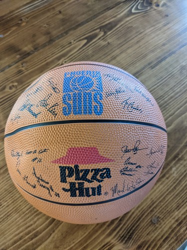 STEVE KERR Signed Autographed Basketball 1988-1989 Phoenix Suns Season ...